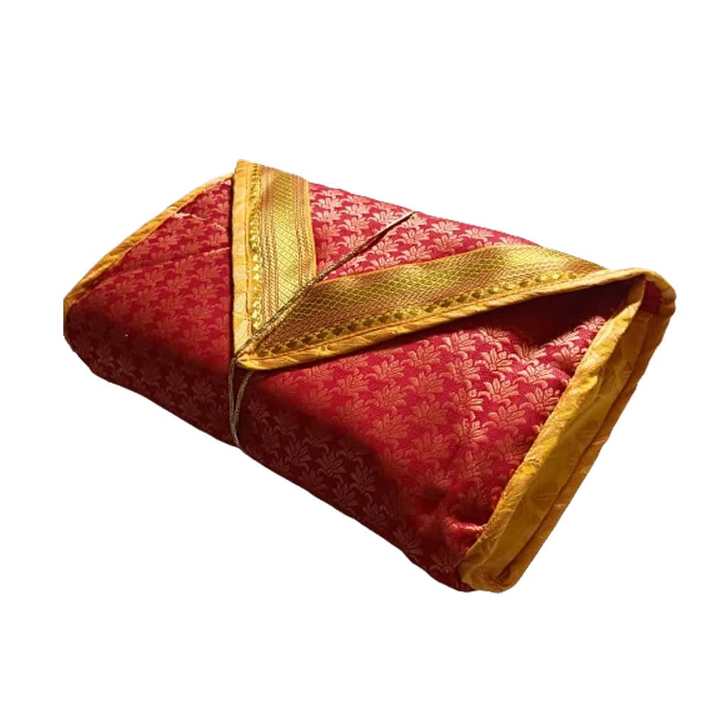 Pothi Cover | Pothi Vastra| Red and Golden Combination